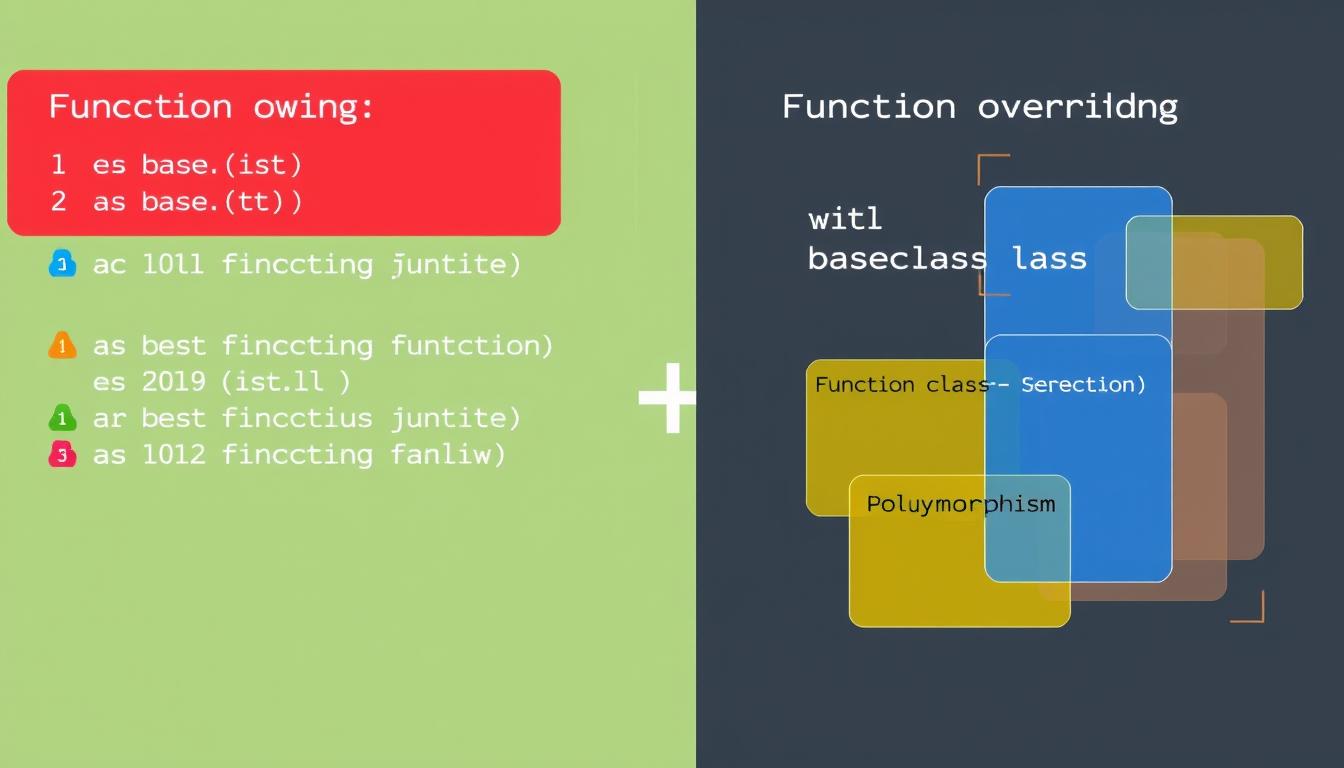 Function overloading and function overriding in c ++ with example Function overloading and function overriding in c ++ with example